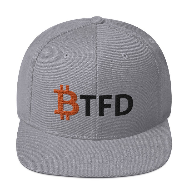 BTFD - Buy the Dip V2 - Bitcoin Snapback Hat - BTC - Etsy