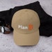 Plan B Bitcoin Dad Hat non-distressed - Etsy