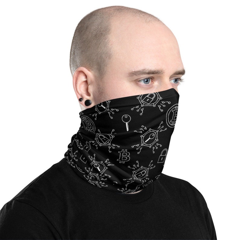 Bitcoin Private Keys Neck Gaiter Face Mask - Etsy