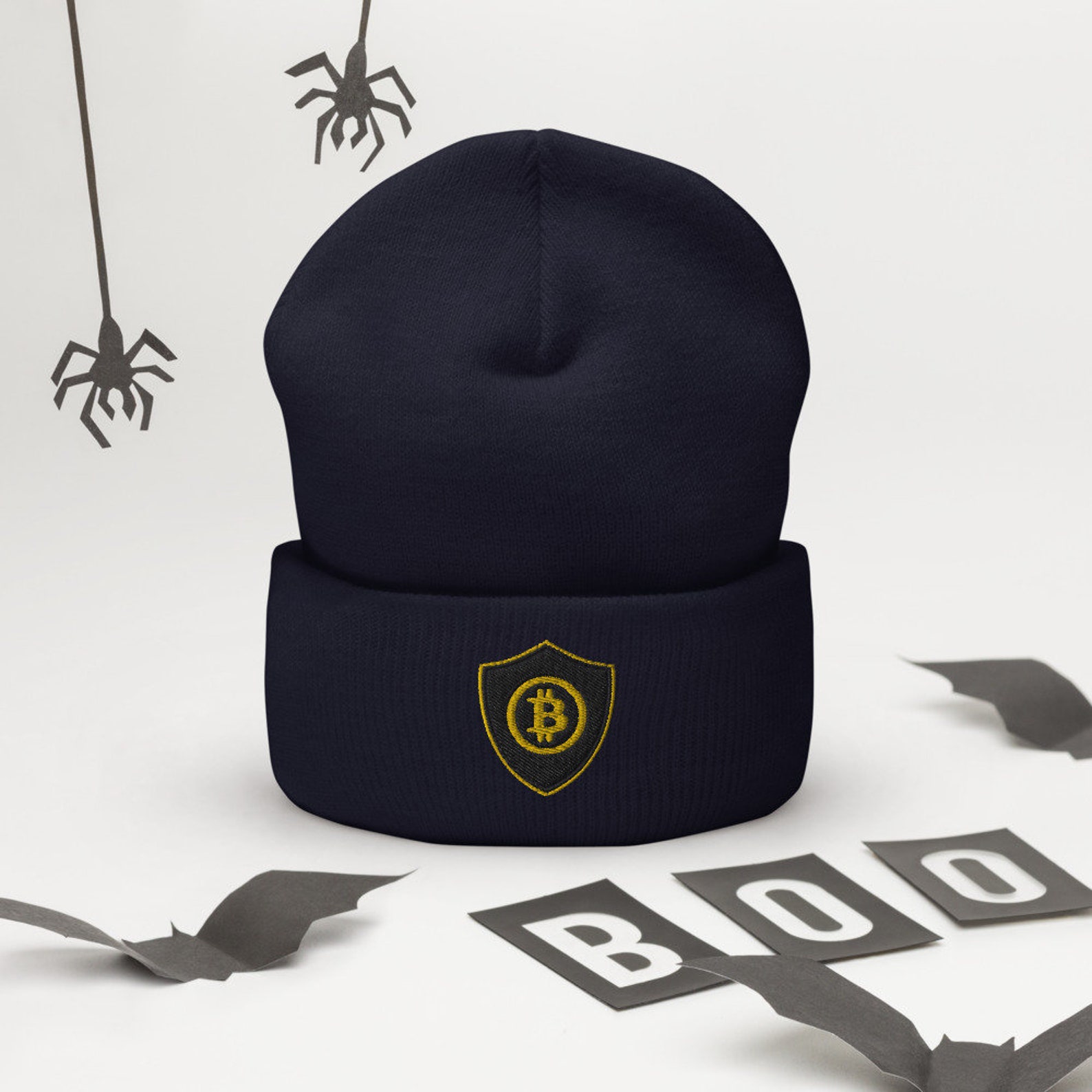 Bitcoin is Protection - Cuffed Beanie - BTC Winter Hat - Etsy
