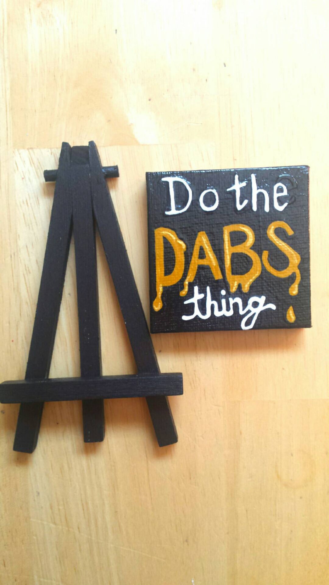 Do the Dabs Thing Mini Magnet Canvas Dabs Canvas Magnet Stoner Gift ...
