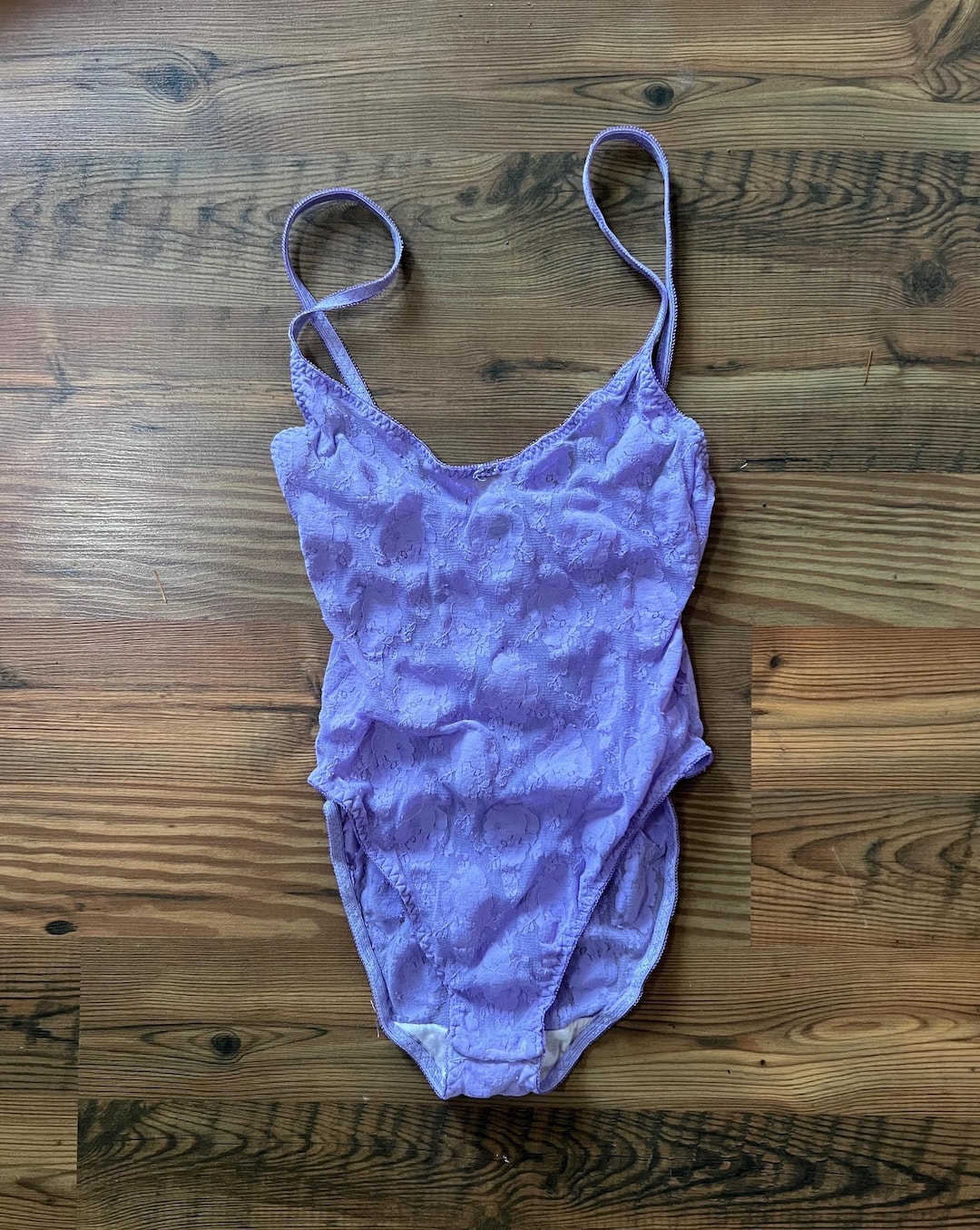Vintage Christian Dior Intimates -purple Lace Bodysuit - 80’s Lingerie ...