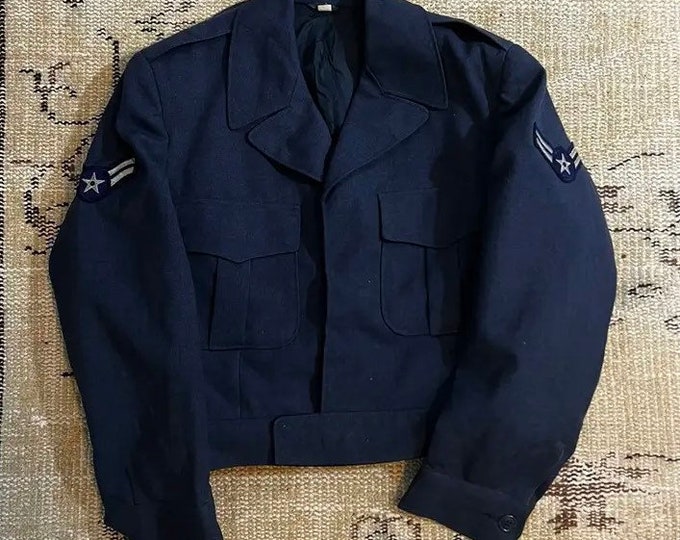 Vintage USAF Eisenhower Jacket - WWII Air Force Uniform Jacket Air ...
