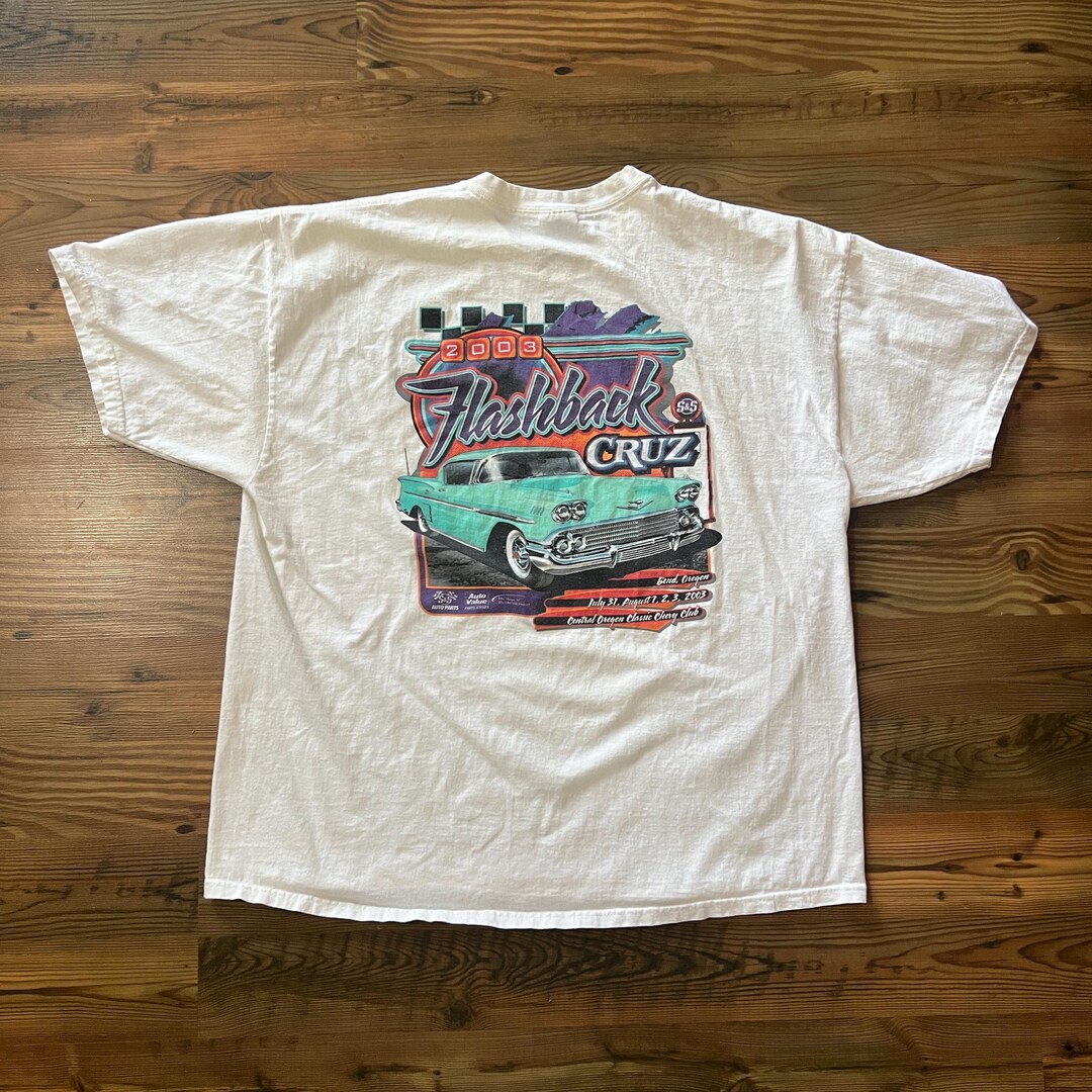 Vintage Classic Chevy Club 2003 Flashback Cruz Bend OR Size 2XL - Etsy