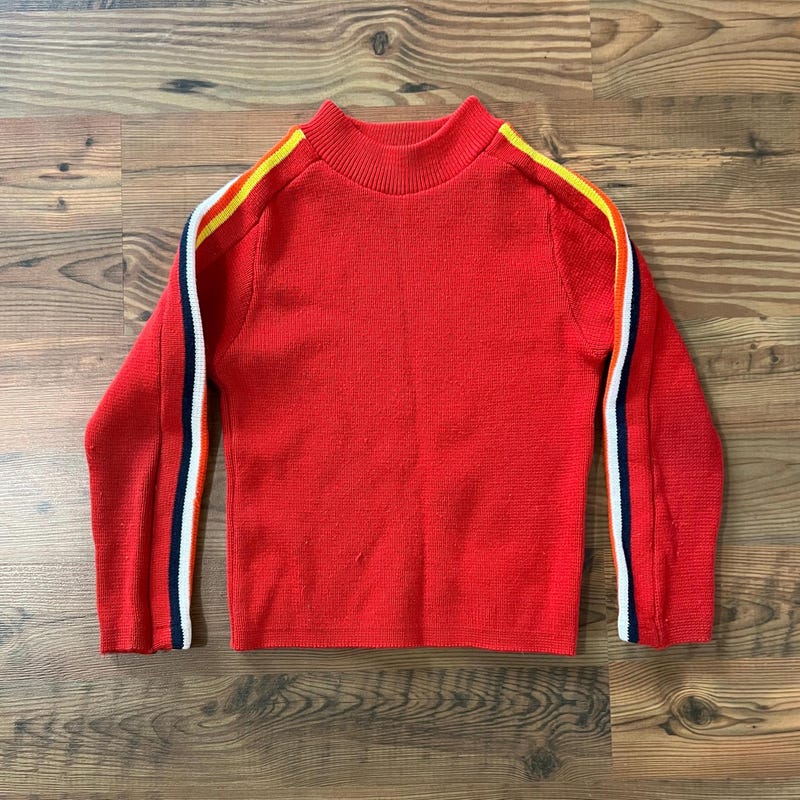 Vintage Ski Sweater - Etsy