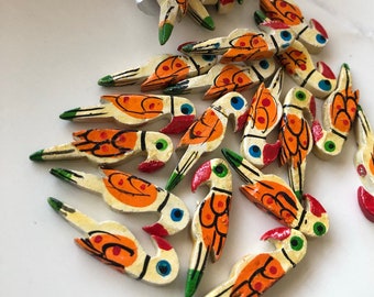 Hand painted buttons | Etsy