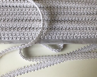 White gimp braid | Etsy