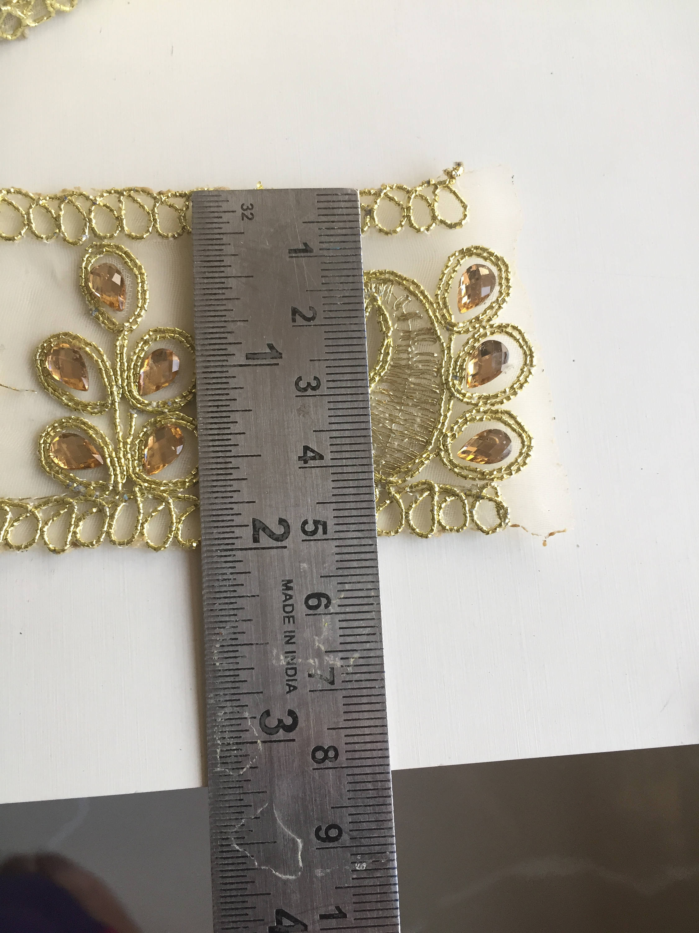 Embellished Lace Trim Lace by the Yard 2 Inch Lace Trim 5 - Etsy