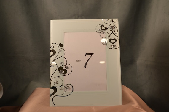 Picture Frame for Table Number Blank or I Add Number or Your | Etsy