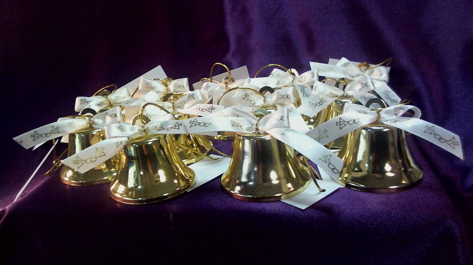 10 Peices of My Extar Large Gold Bell 2 Inch Round and 1 3/4 - Etsy