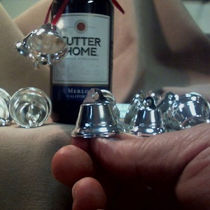 50 Pieces - Small Silver Bells, Bells for Crafting, Wedding Bells ...