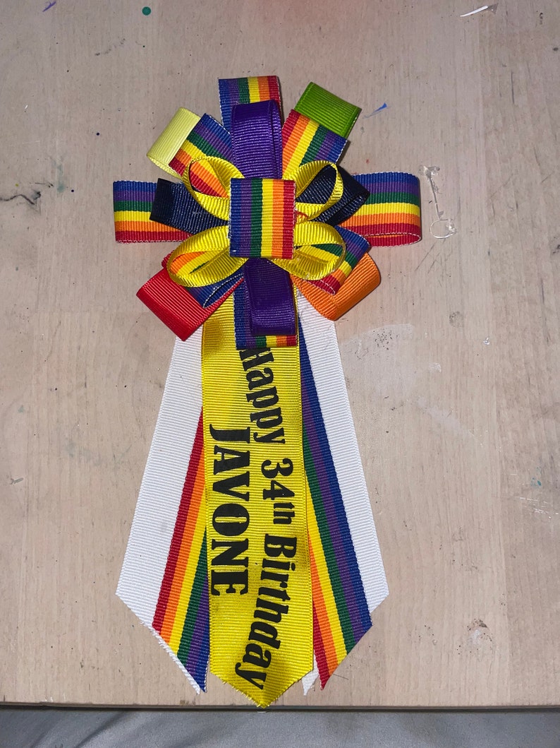 Custom Ribbon Corsages. - Etsy
