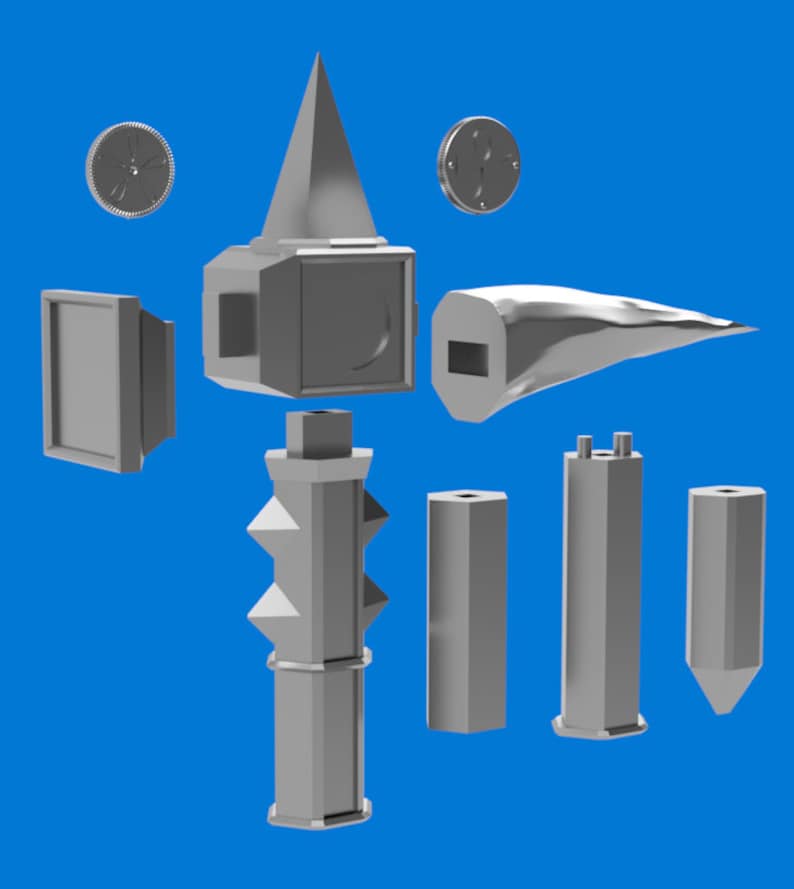 Castlevania Hector Square Hammer 3d Model for Printing - Etsy