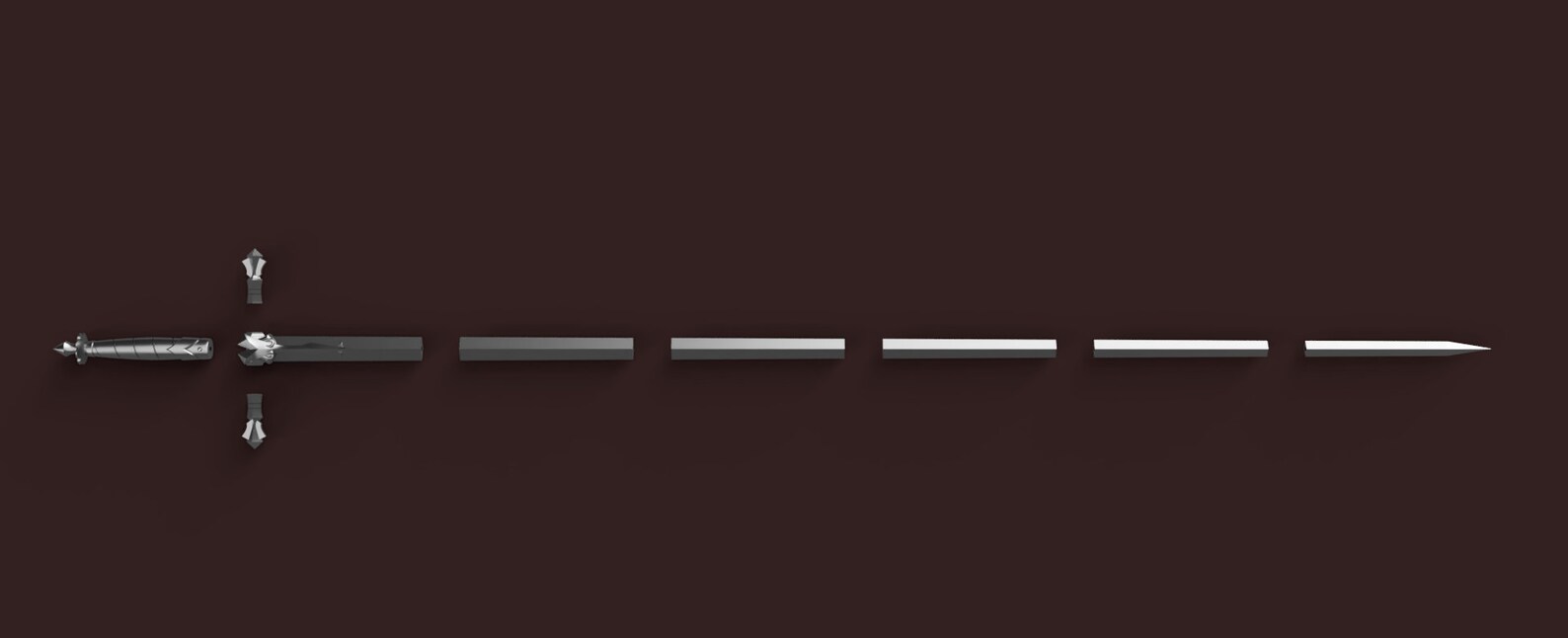 Castlevania Alucard Sword 3D Model for Printing - Etsy