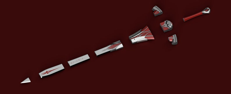 Fate GO - Mordred Sword Clarent 3d Printing File - Etsy