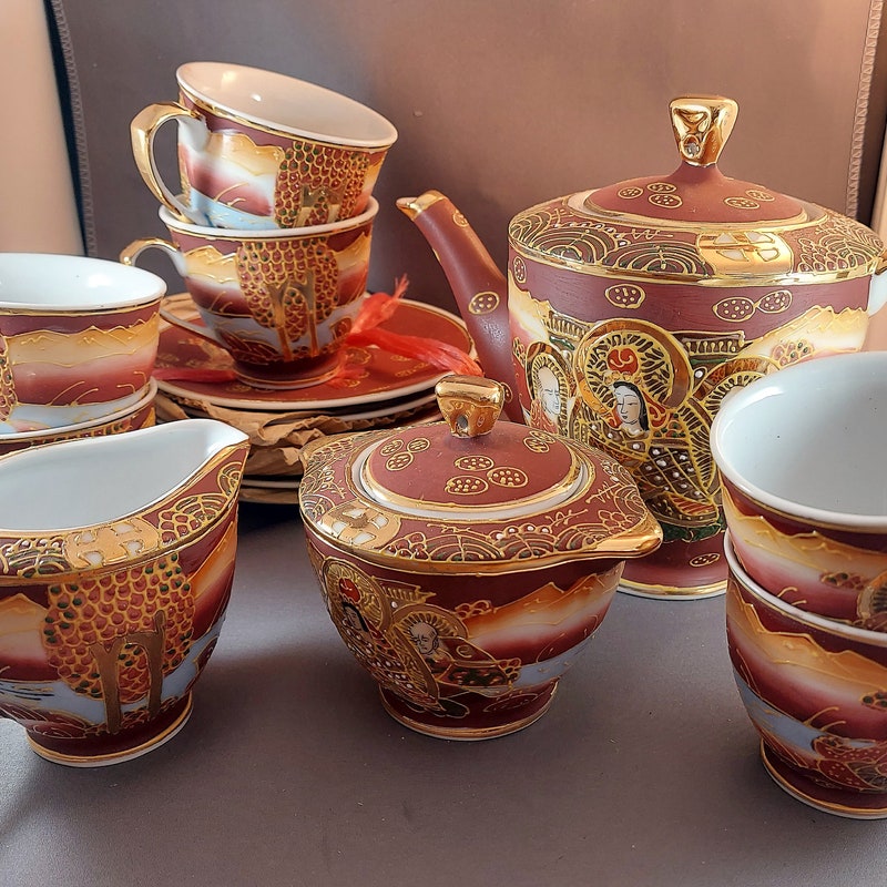 Antique Tea Set - Etsy