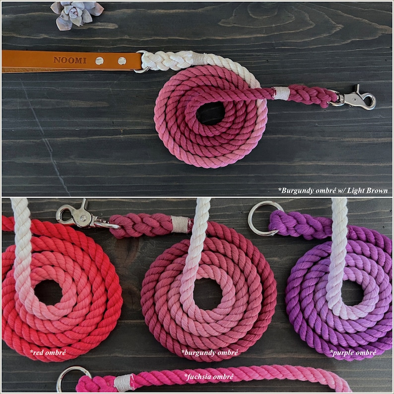 Solid Two Dog Coupler, Double Dog Leash, Leash Coupler, Rope Coupler ...