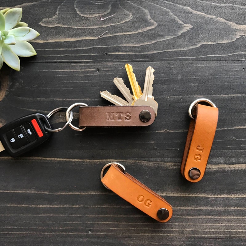 Leather Key Holder - Etsy