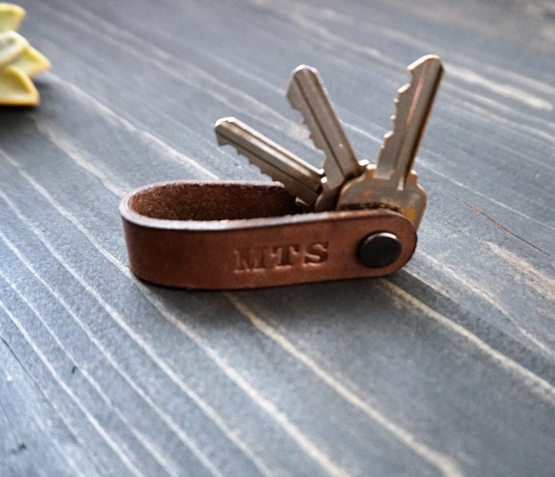 Natural Leather Key Chain Leather Key Organizer Gifts for - Etsy