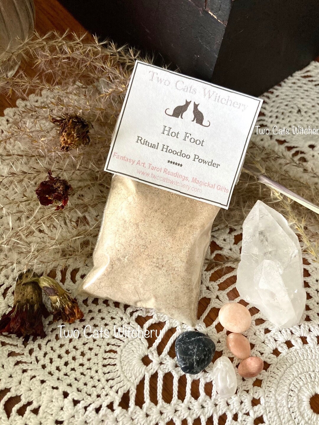 Hot Foot Powder for Traditional Witchcraft. Protection Magick to Banish ...