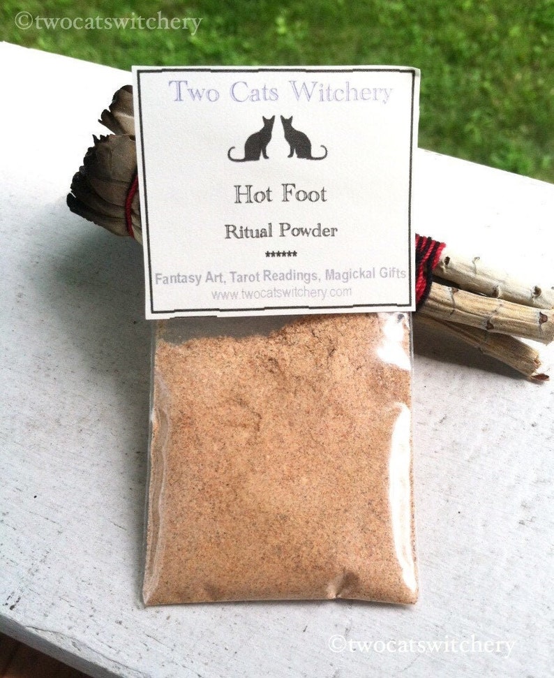 Hot Foot Powder for Traditional Witchcraft. Magick to Banish - Etsy