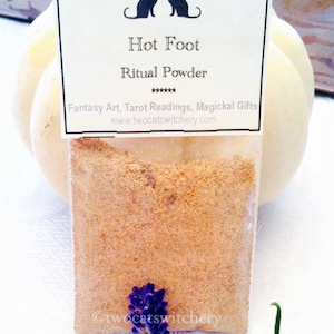 Hot Foot Powder for Traditional Witchcraft. Protection Magick to Banish ...