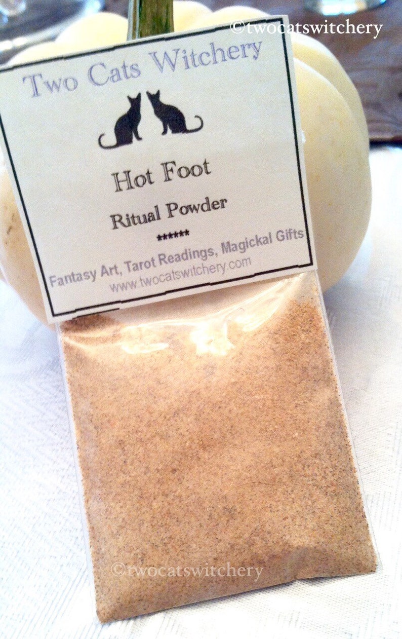 Hot Foot Powder for Traditional Witchcraft. Magick to Banish - Etsy