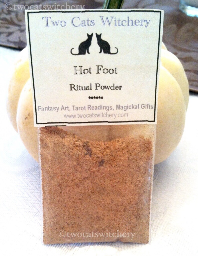 Hot Foot Powder for Traditional Witchcraft. Magick to Banish - Etsy