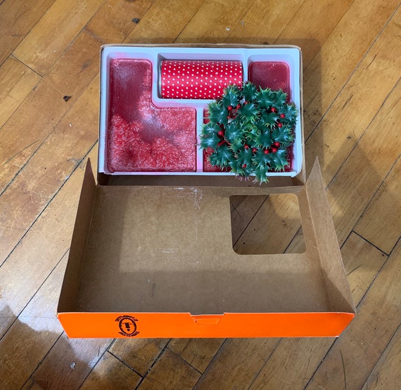 Vintage Christmas Candle Making Kit - Lamplight Products Candle Maker ...