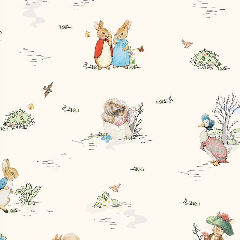 Fat Quarter Bundle Peter Rabbit and Friends | Etsy UK