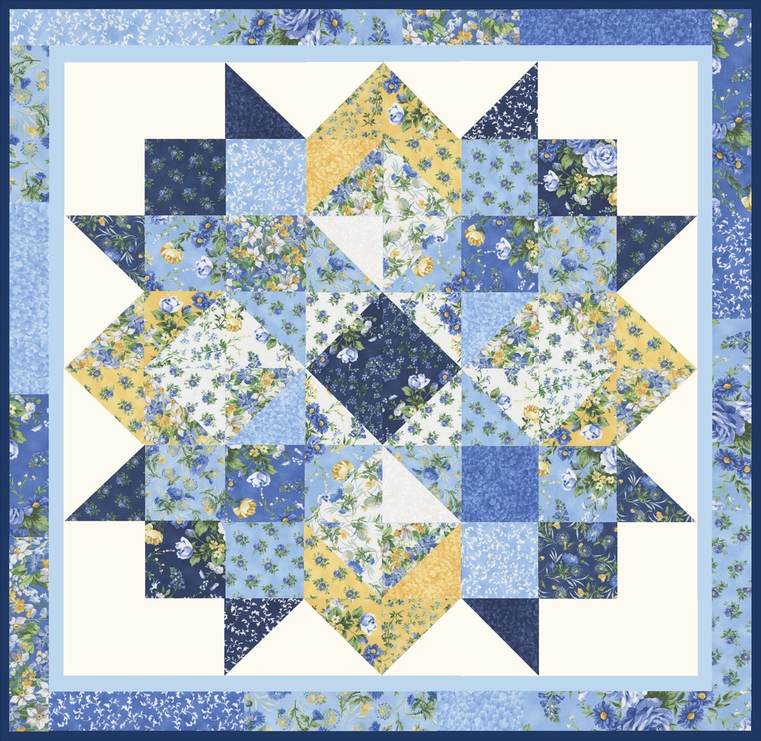 Lap Quilt Kit - Summer Meadows by Moda, Pre Cut Ready to Sew - Etsy