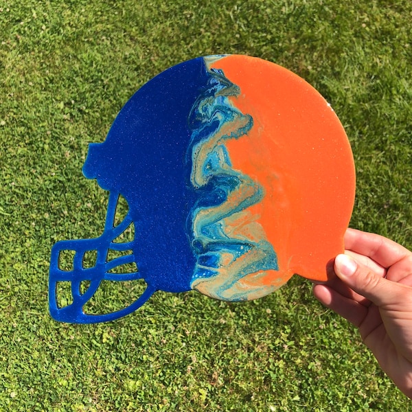 Football Epoxy Decor - Etsy