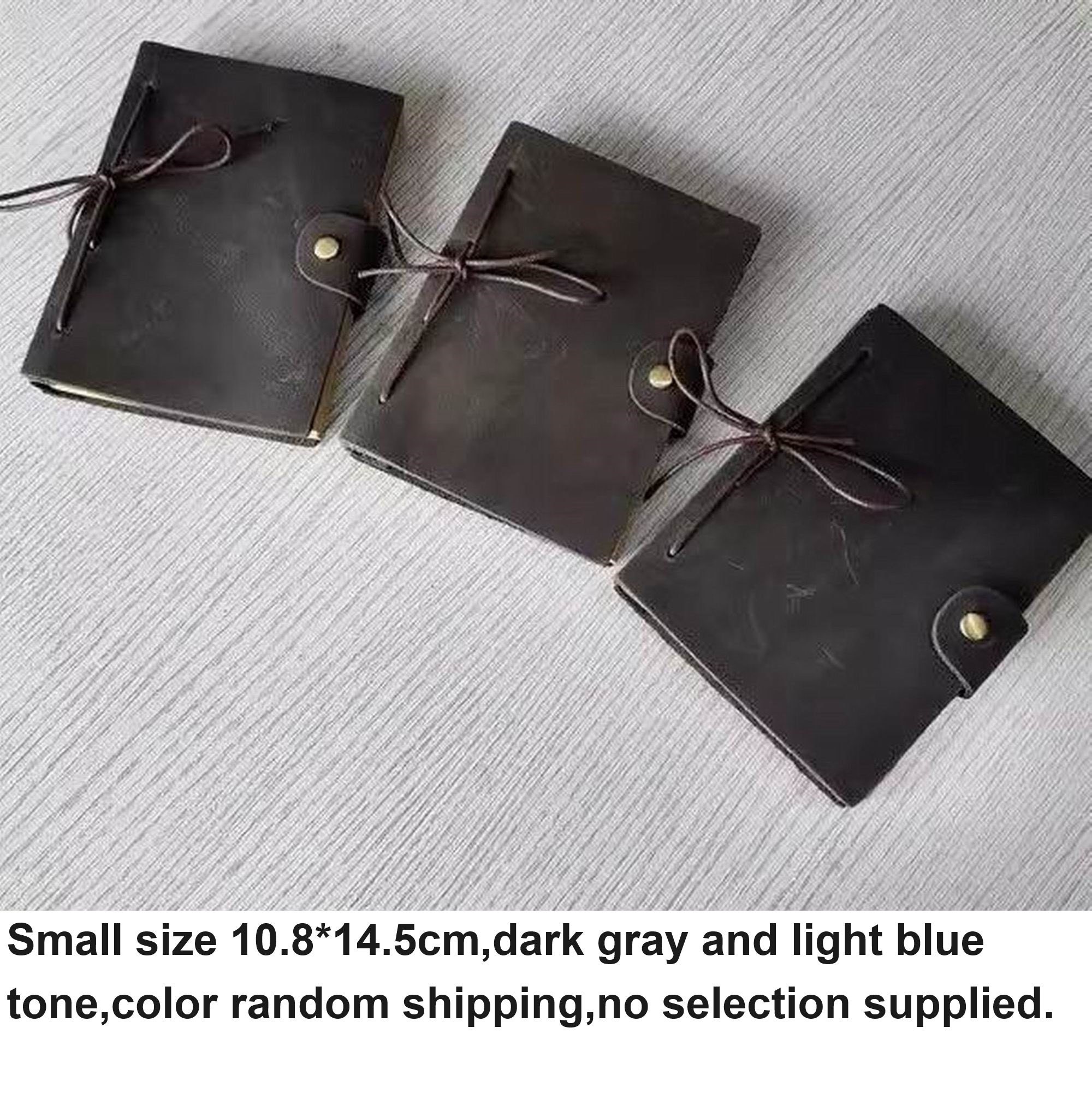 Genuine Cowhide Leather Hand Stitching Journal Vintage Brown Leather ...