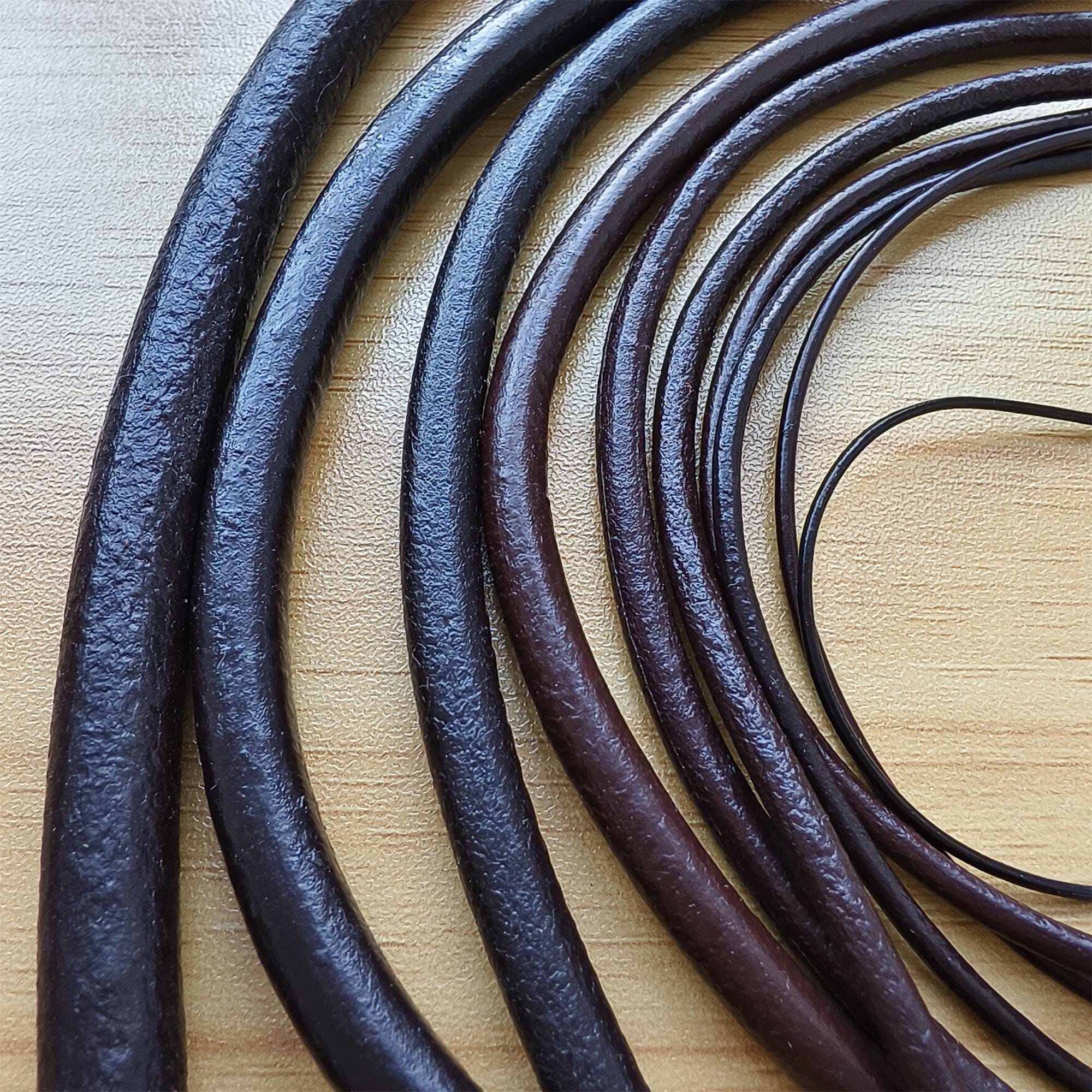 DDP | Multi Colors Eco-friendly Real Cowhide Leather String Cord for ...