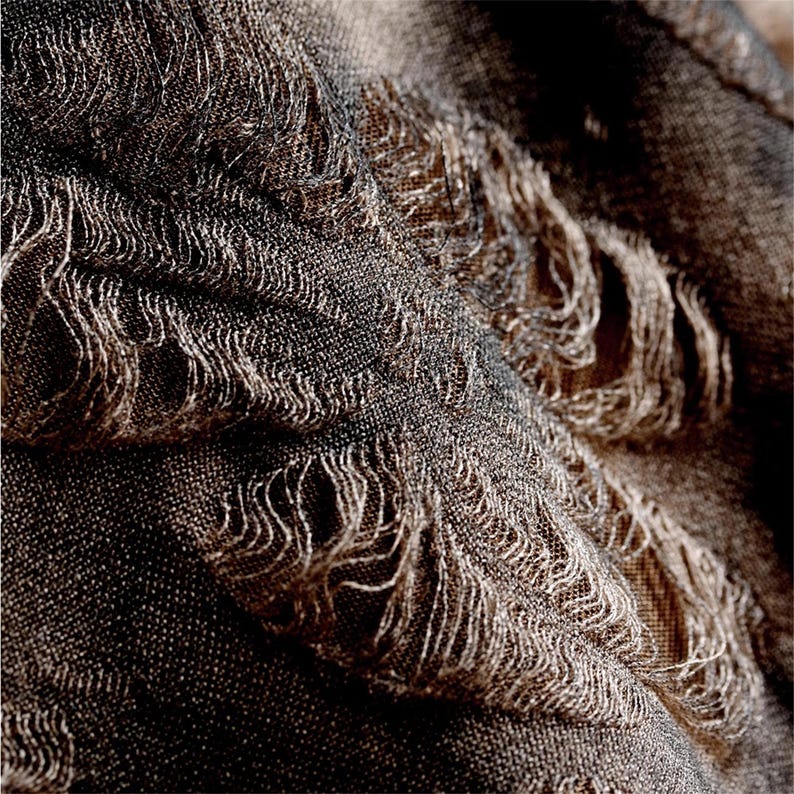 Vintage-inspired Distressed Bark Texture Burnout Polyester Fabric for ...