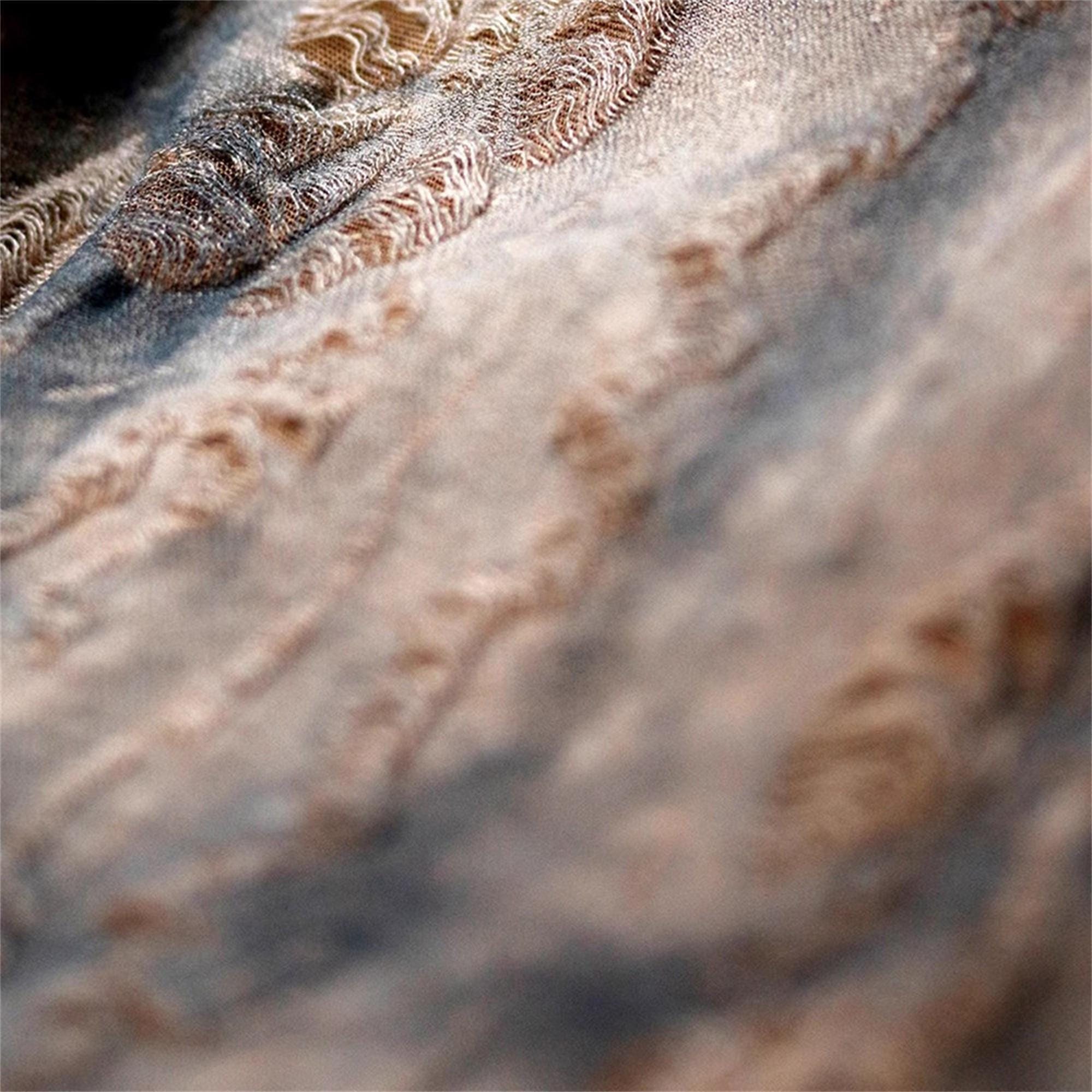 Vintage-inspired Distressed Bark Texture Burnout Polyester Fabric for ...
