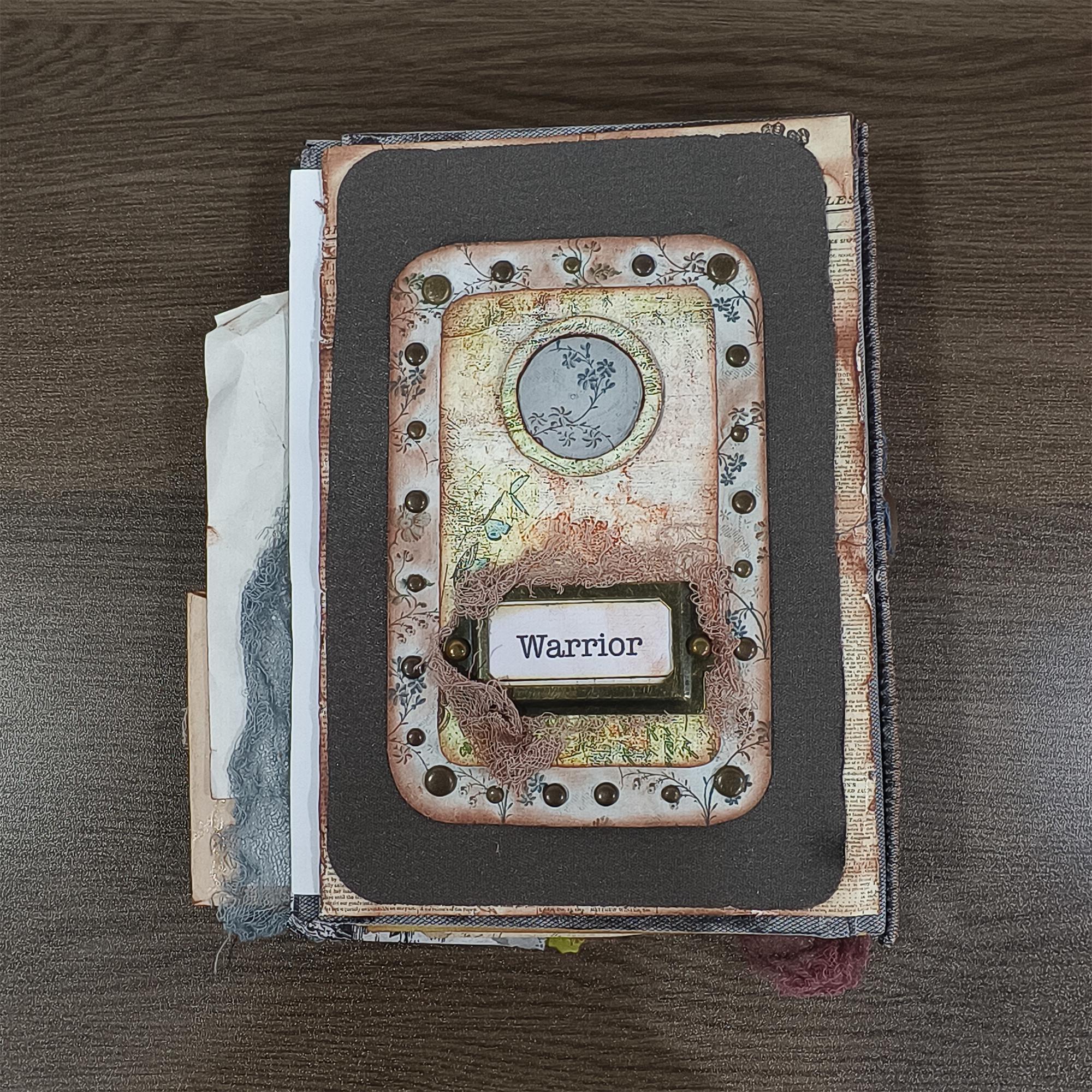 Unique Handmade Junk Journal Dairy Notebook,a Vintage-inspired ...