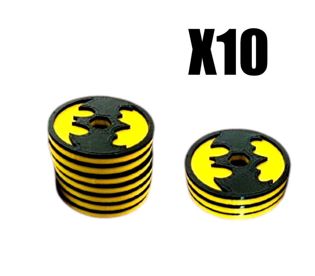 X10 Discs Imaginext Batman Batbot Disc Fisher Price Battlebot Extreme ...