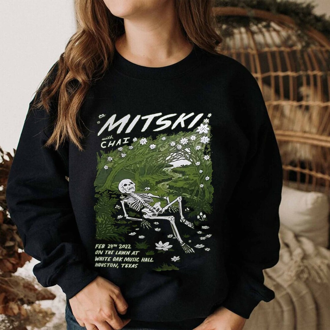 Mitski Shirt, Skelleton Mitski With Chai Shirt, Skull Mitski 2024 ...