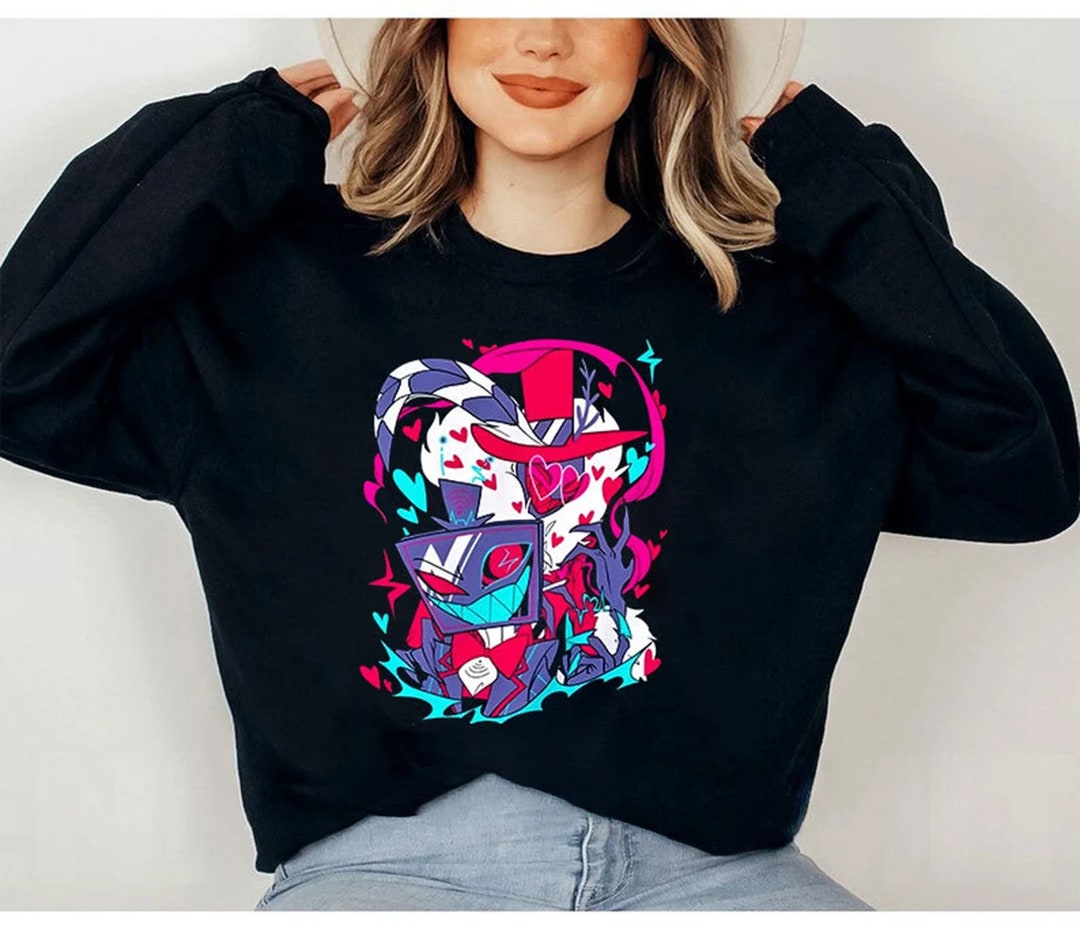 VOX Graphic Retro T-shirt, Hazbin Hotel VOX Classic Hoodie, Helluva ...