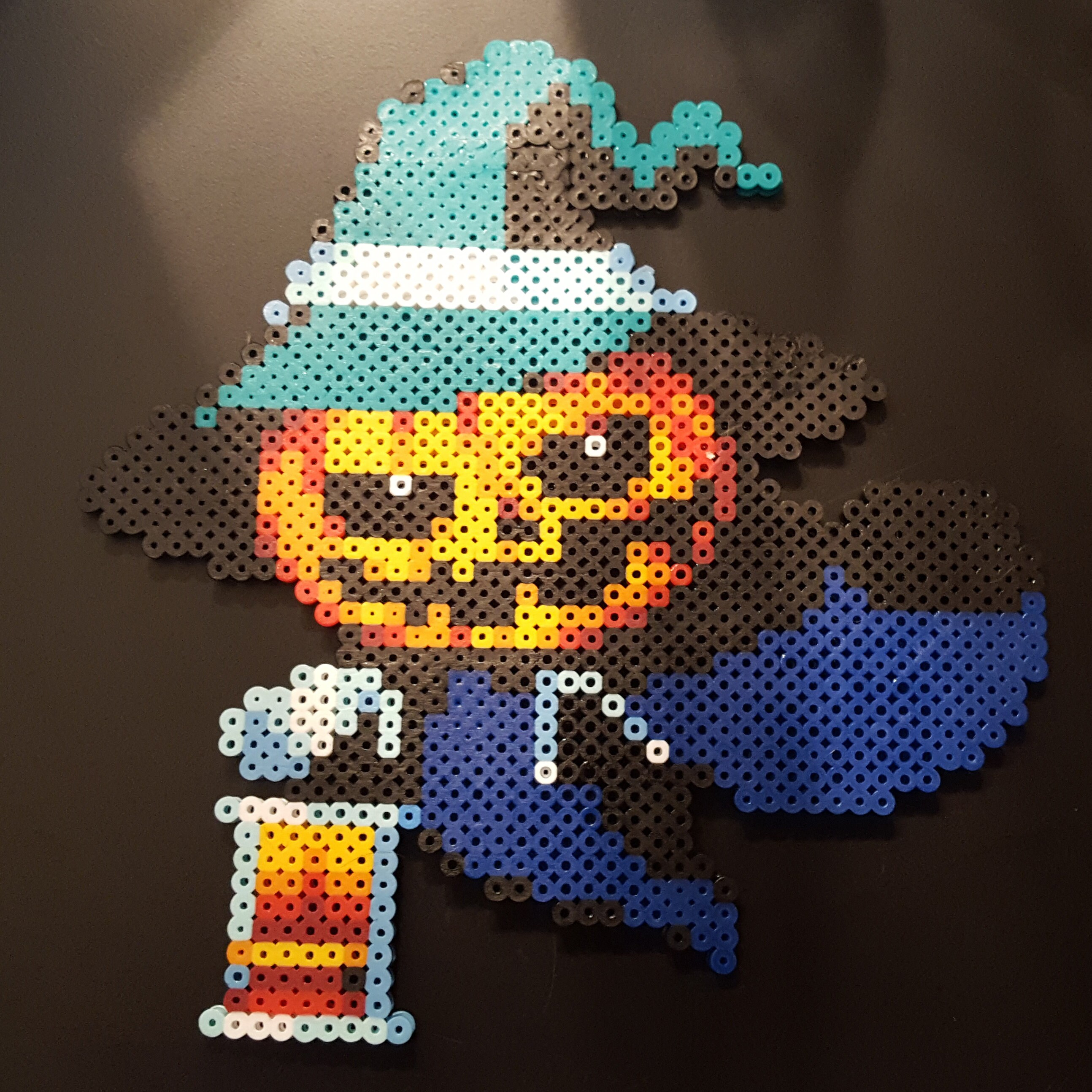 Jack Frost, Pyro Jack, and Black Frost Perler Sprites - Etsy