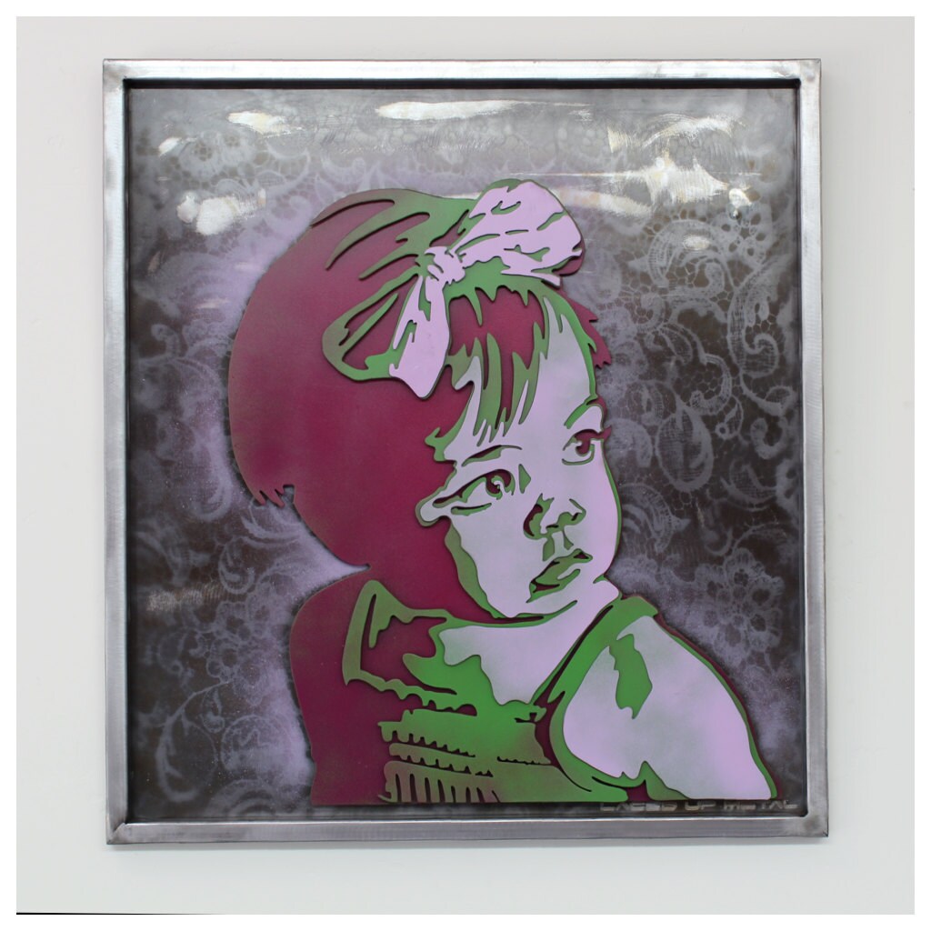 Custom Metal Portrait 3D Art - Etsy