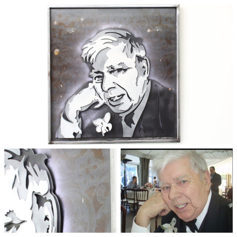 Custom Metal Portrait 3D Art - Etsy