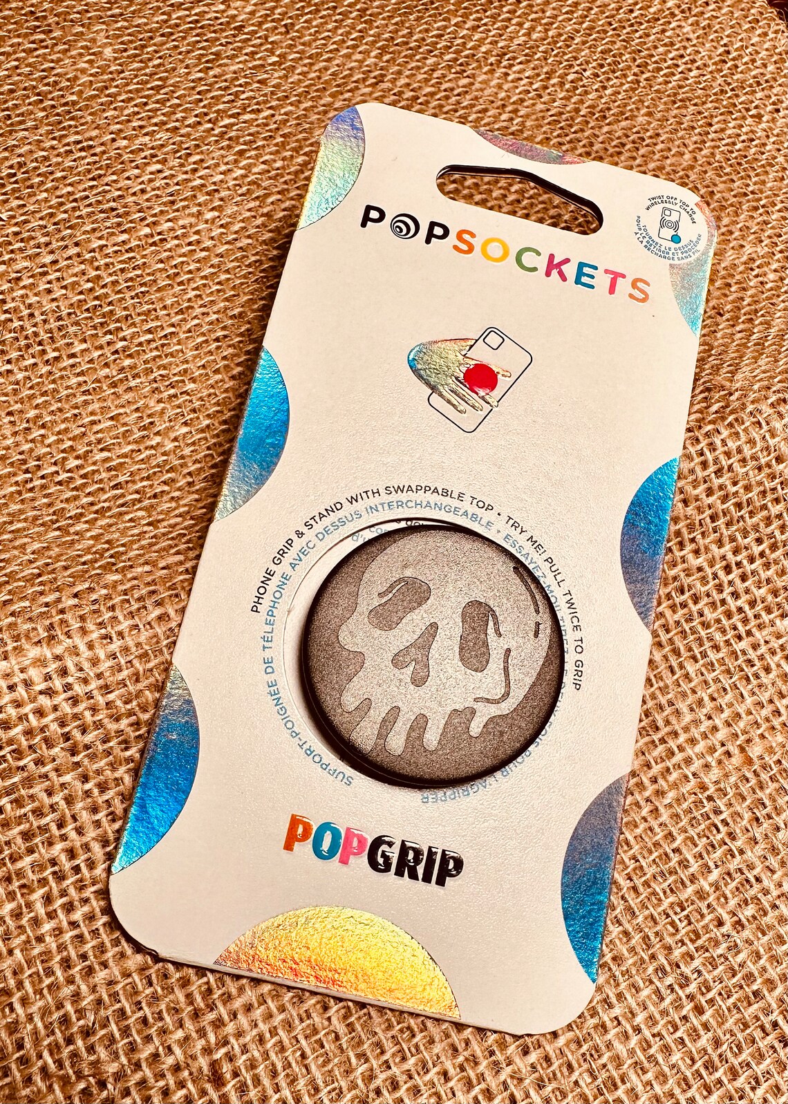 Popsocket Skull Decal - Etsy