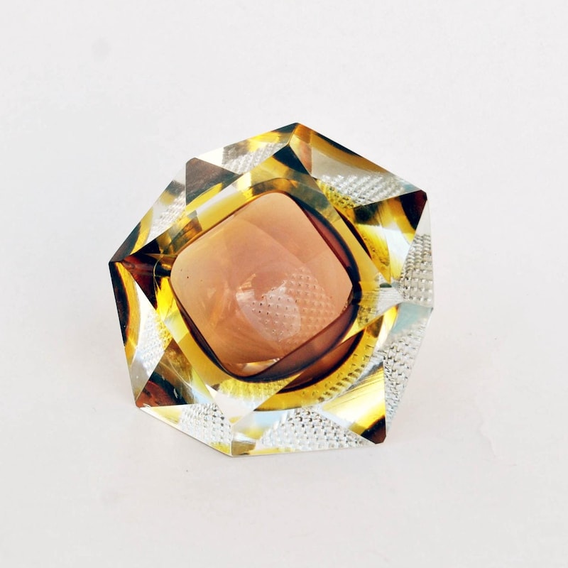 Murano Flavio Poli Ashtray - Etsy