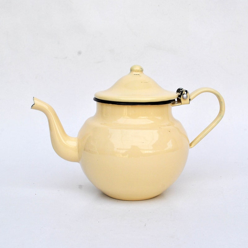 Enamel Tea Pot - Etsy