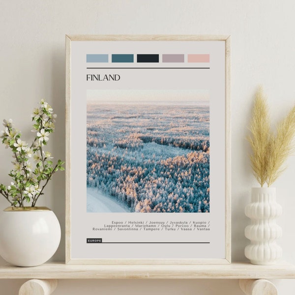 Finland Poster - Etsy