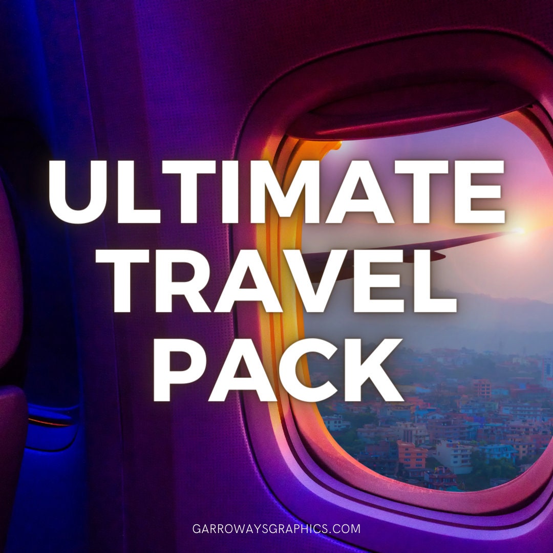 ULTIMATE TRAVEL PACK - 300 Downloads! 60 Destinations! Digital ...