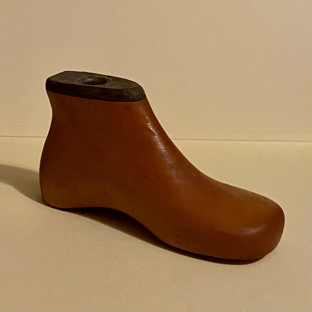 Vintage 60s 70s Childs Wooden Shoe Last Form - Etsy
