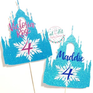 Frozen Castle Cake Topper - Etsy